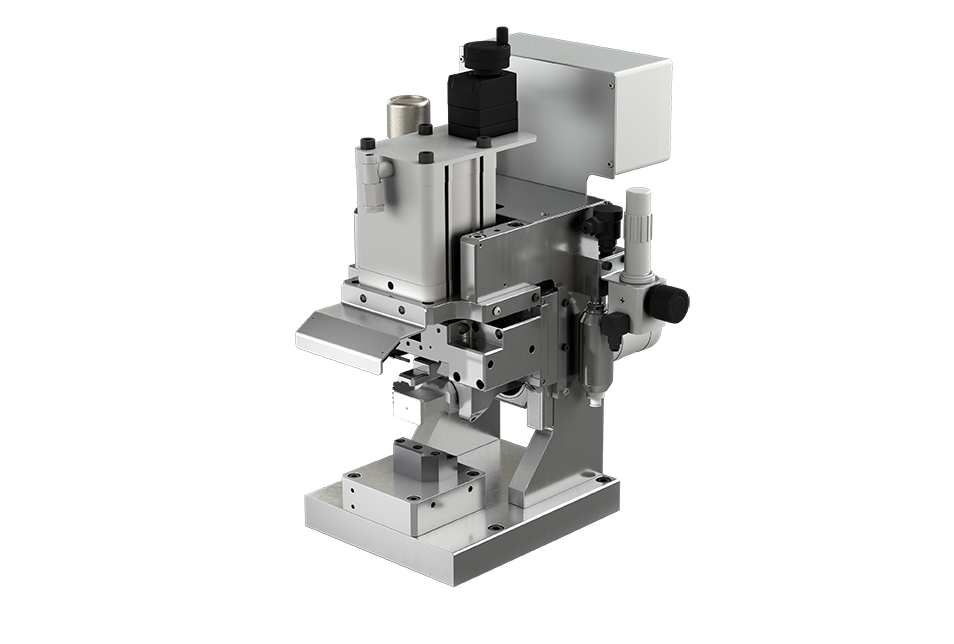 Welding of anode and cathode connections to a condenser cover