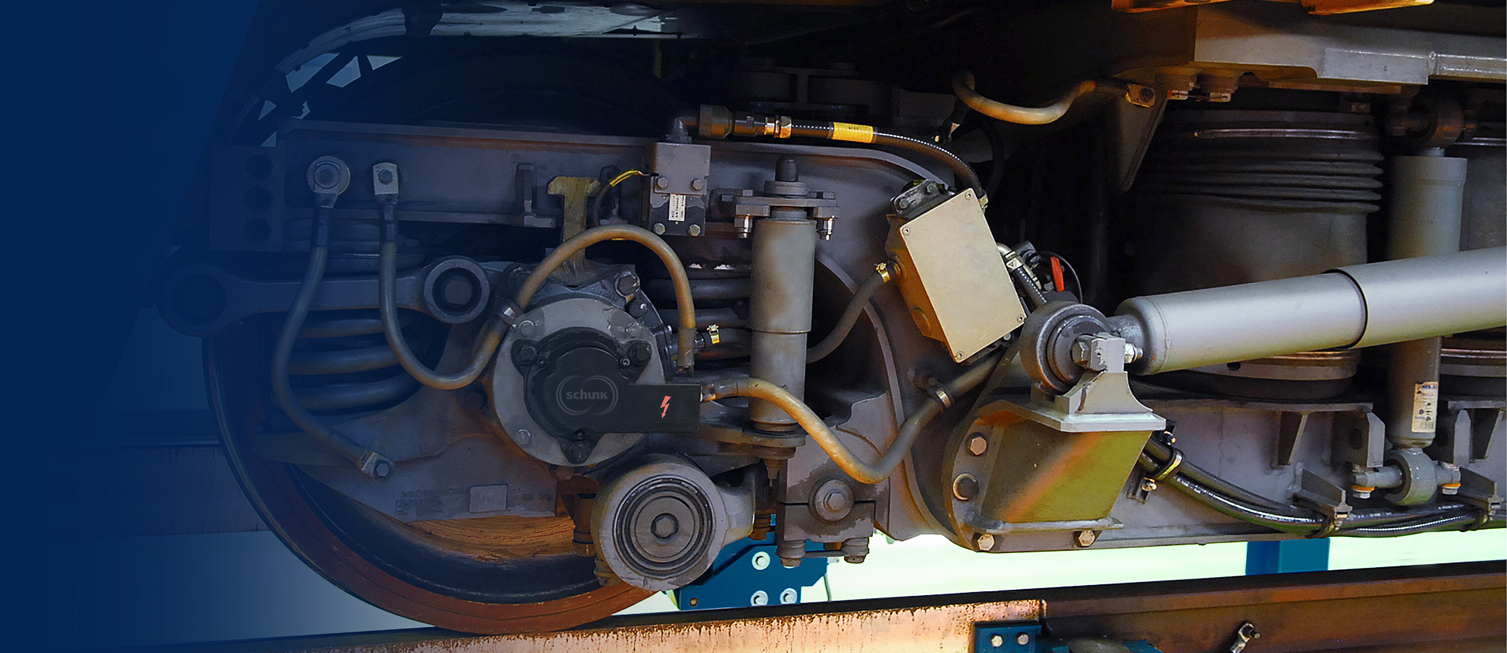 Grounding systems for railroad applications | Schunk Transit Systems