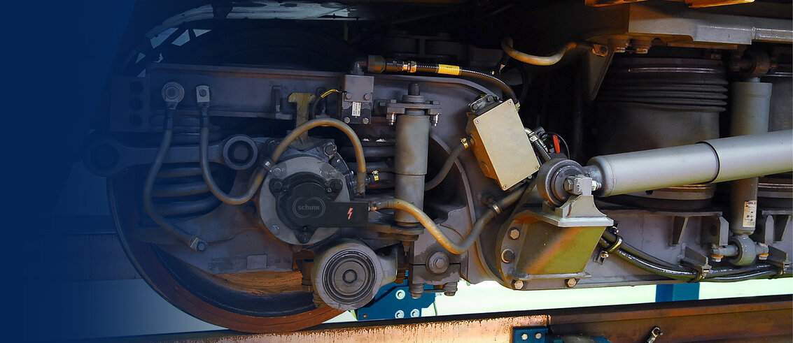 Grounding systems for railroad applications | Schunk Transit Systems