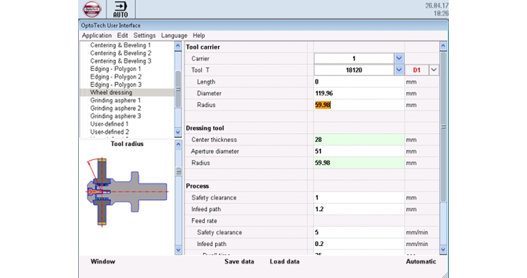 OptoTech User Interface