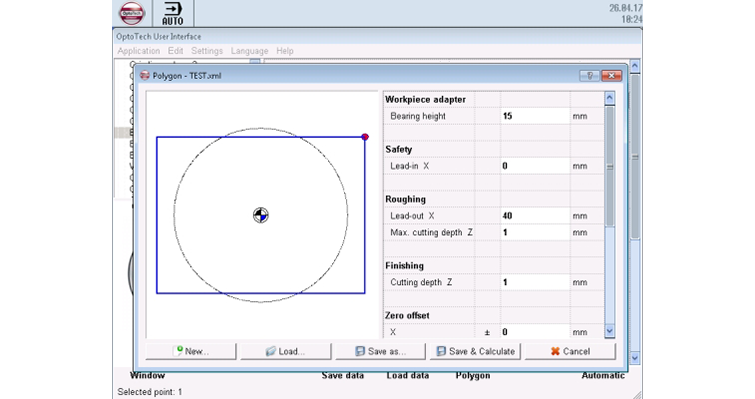 OptoTech User Interface