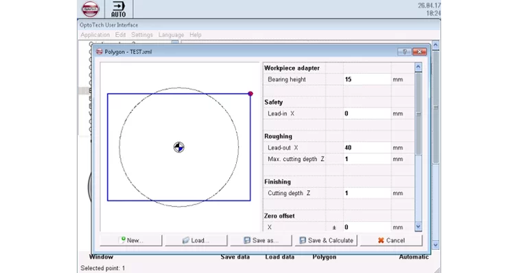 OptoTech User Interface