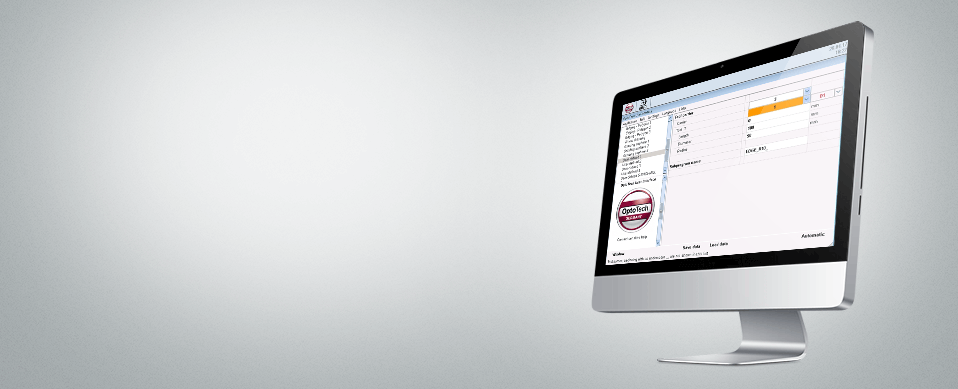 OptoTech User Interface