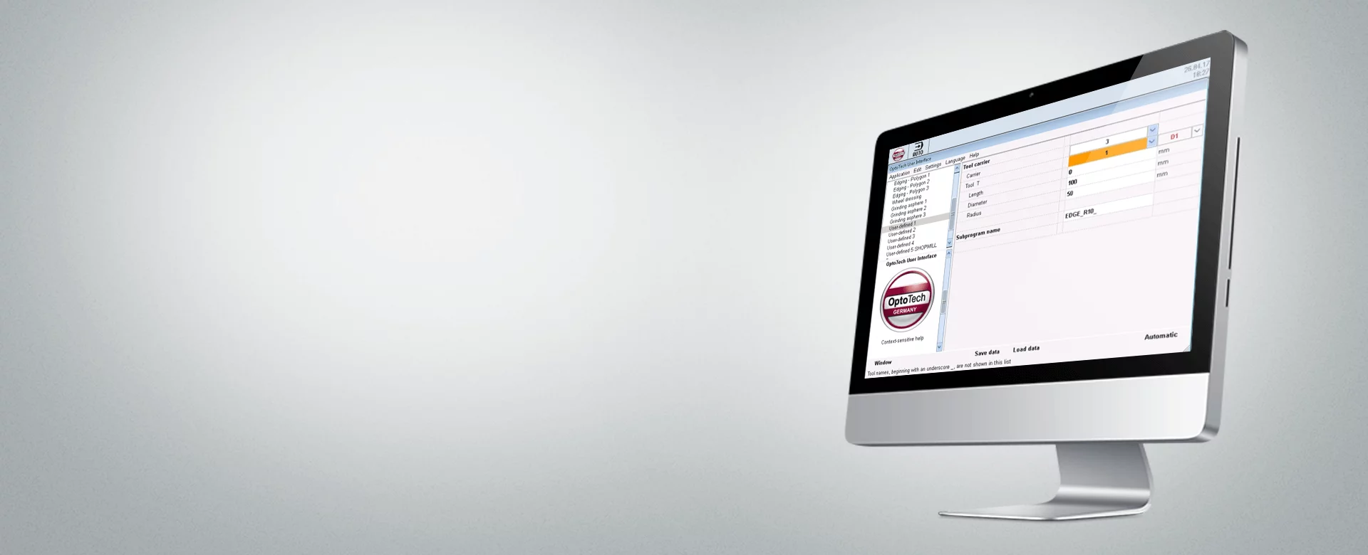 OptoTech User Interface