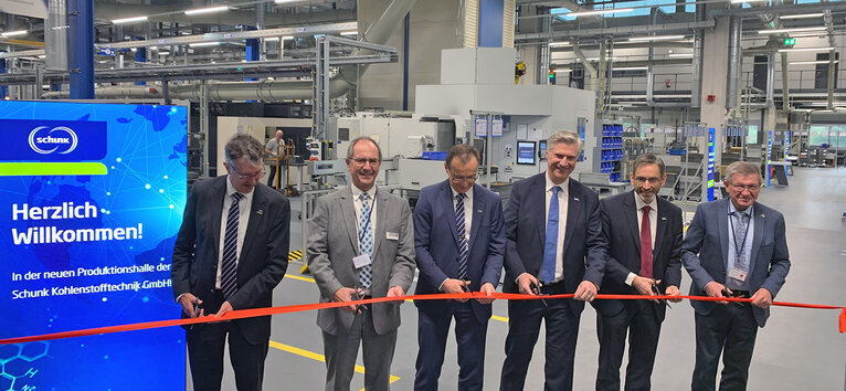 Schunk opens new production hall